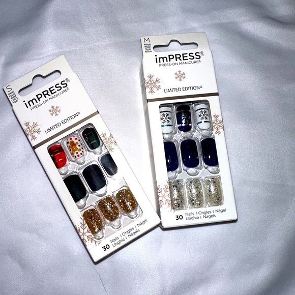 imPRESS | Makeup | Impress Limited Edition Press On Nails | Poshmark